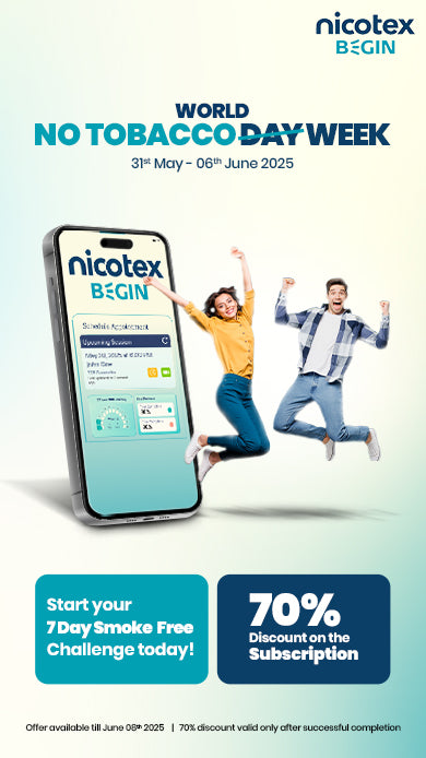Nicotex: Your Path to Smoke-Free Life | Cipla Health